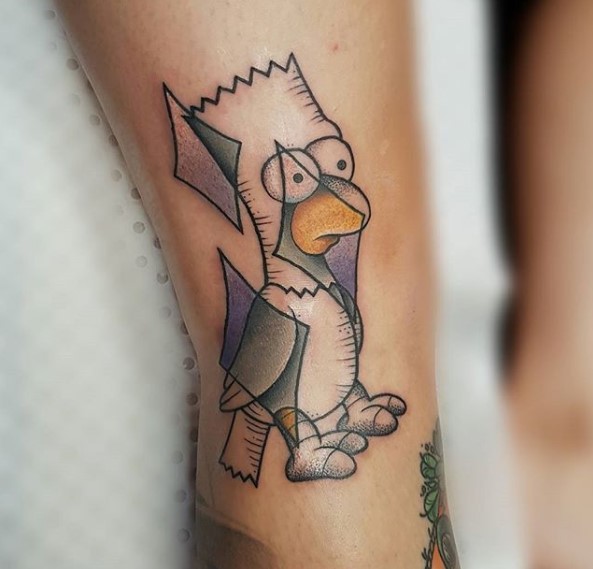 Bart Simpson Tattoos That Might Just Cause You to Have a Cow – The ...