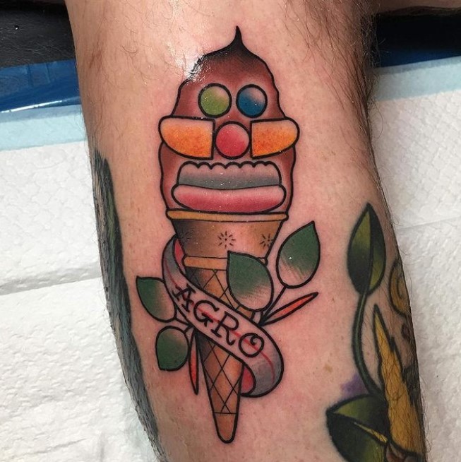 You’re Guaranteed to Go Agro Over These Ice Cream Cone Tattoos – The ...