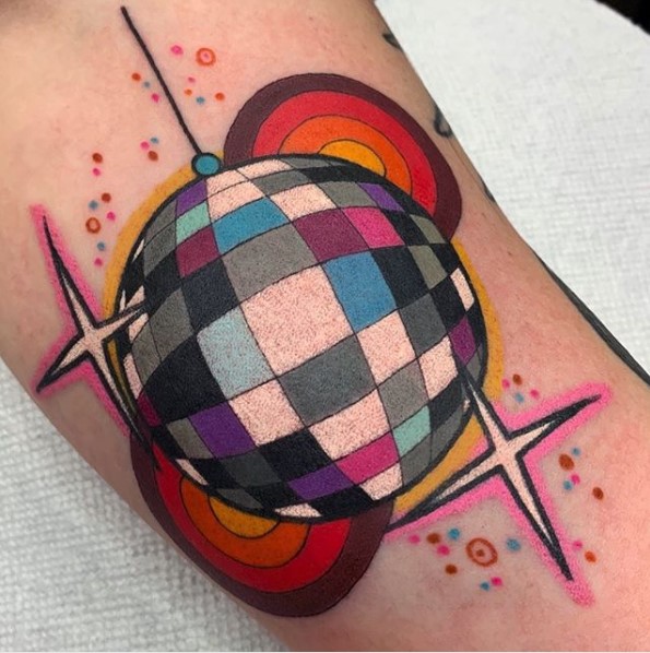 Disco Ball Tattoos That Will Make You Want to Get Up and Dance – The ...