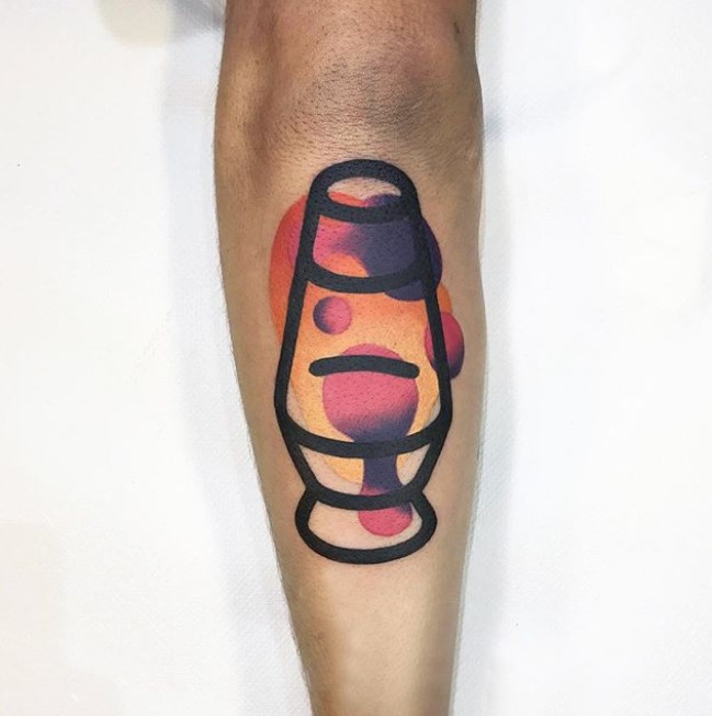 These Lava Lamp Tattoos Are Totally Groovy – The Tattooed Archivist
