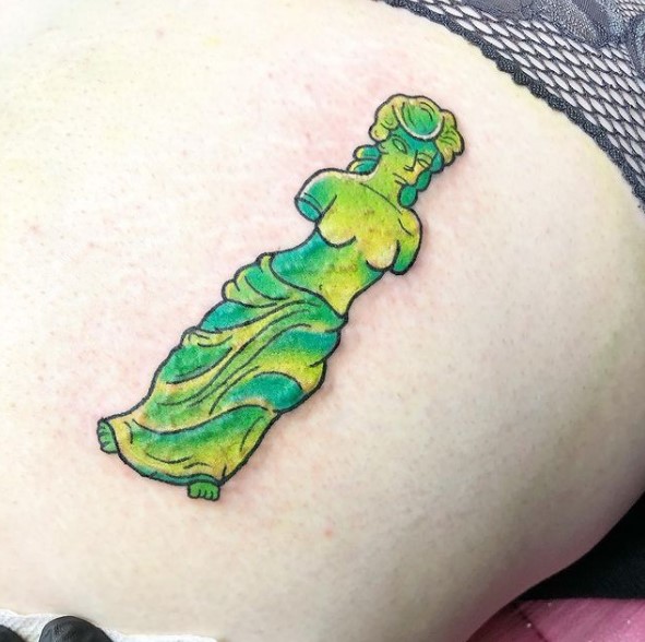 You’ll Be Left Drooling Over These Gummy Venus de Milo Tattoos – The ...