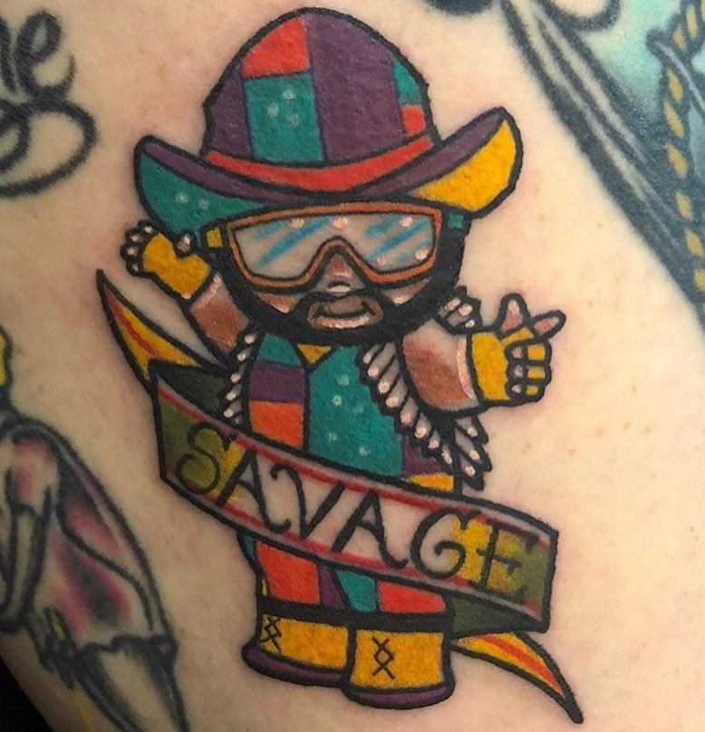 “Macho Man” Randy Savage Tattoos? “Ooh Yeah!” – The Tattooed Archivist