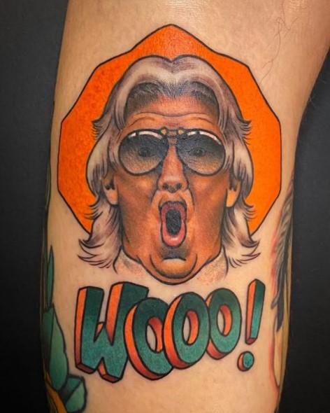 Slick Ric Flair Tattoos – The Tattooed Archivist