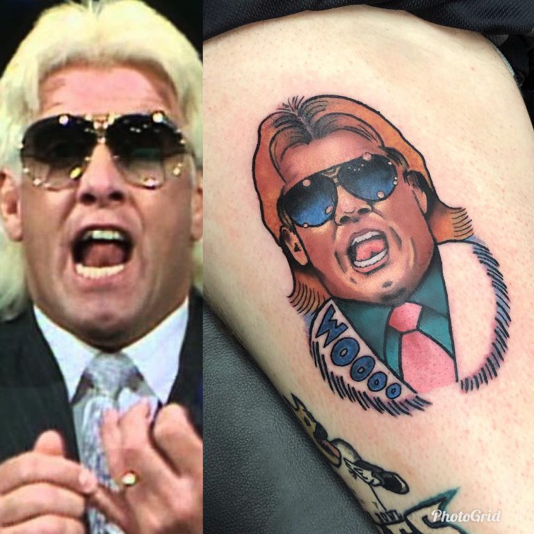 Slick Ric Flair Tattoos – The Tattooed Archivist