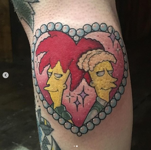 Evil Sideshow Bob Tattoos – The Tattooed Archivist