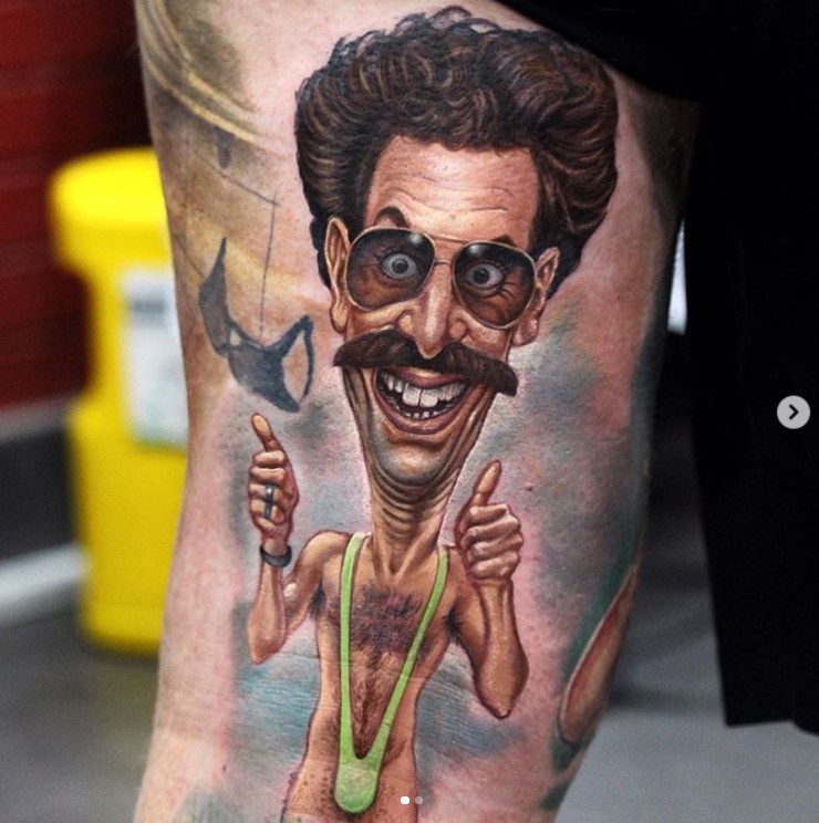 These Borat Tattoos Are “Very Nice!” – The Tattooed Archivist