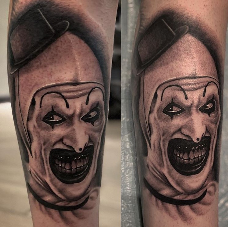 Terrifying Art the Clown Tattoos – The Tattooed Archivist