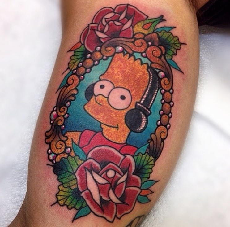 Bart Simpson Tattoos That Might Just Cause You to Have a Cow – The ...