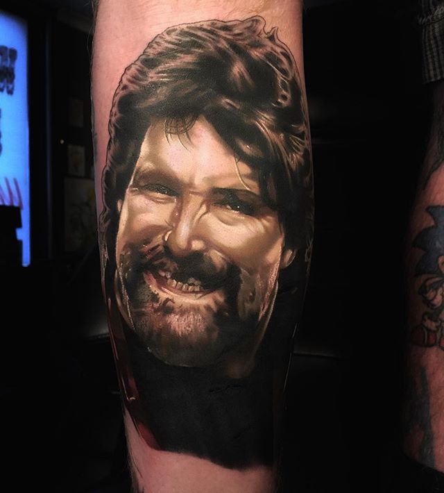 Cactus Jack, Dude Love, and Mankind: The Three Faces of Foley Tattoos ...