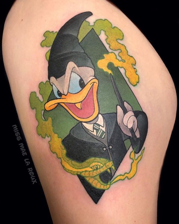 Tattoos of Disney’s Biggest Film Star: Donald Duck – The Tattooed Archivist