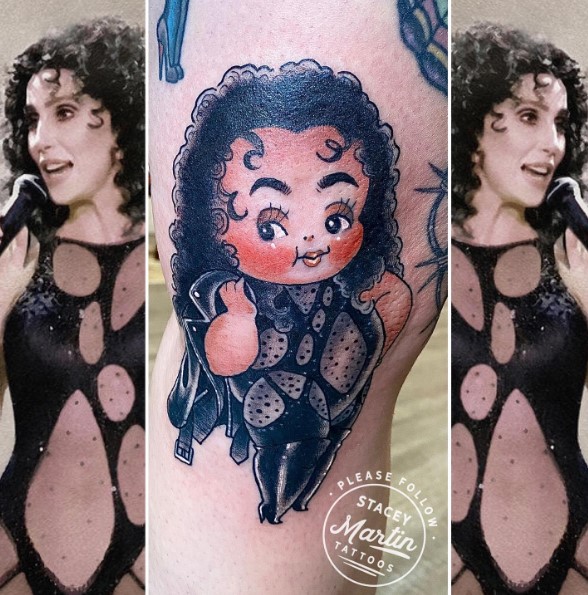 I “Believe” You’ll Love These Cher Tattoos – The Tattooed Archivist