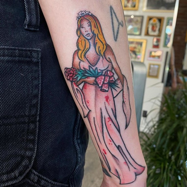Bloody Scary ‘Carrie’ Tattoos – The Tattooed Archivist