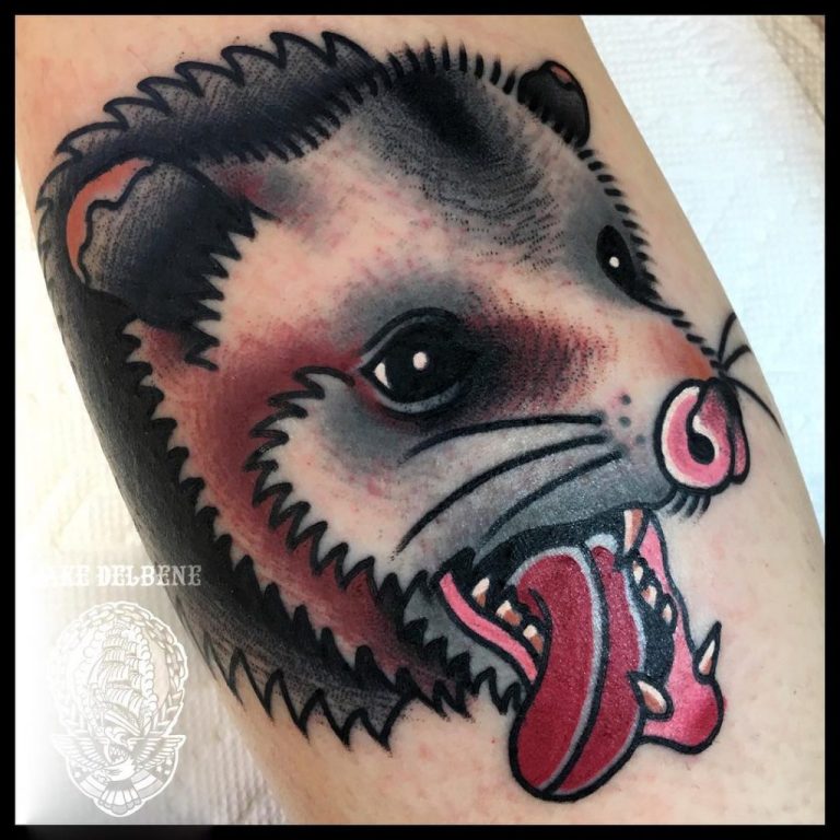 A Passel of Opossum Tattoos – The Tattooed Archivist