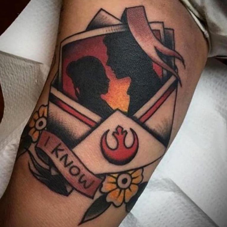 I Just Know You’ll Love These Han Solo and Princess Leia Tattoos – The ...