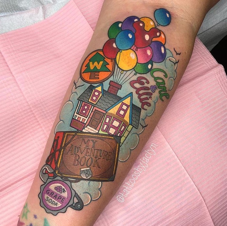 These ‘Up’ Tattoos Will Leave You Emotional – The Tattooed Archivist