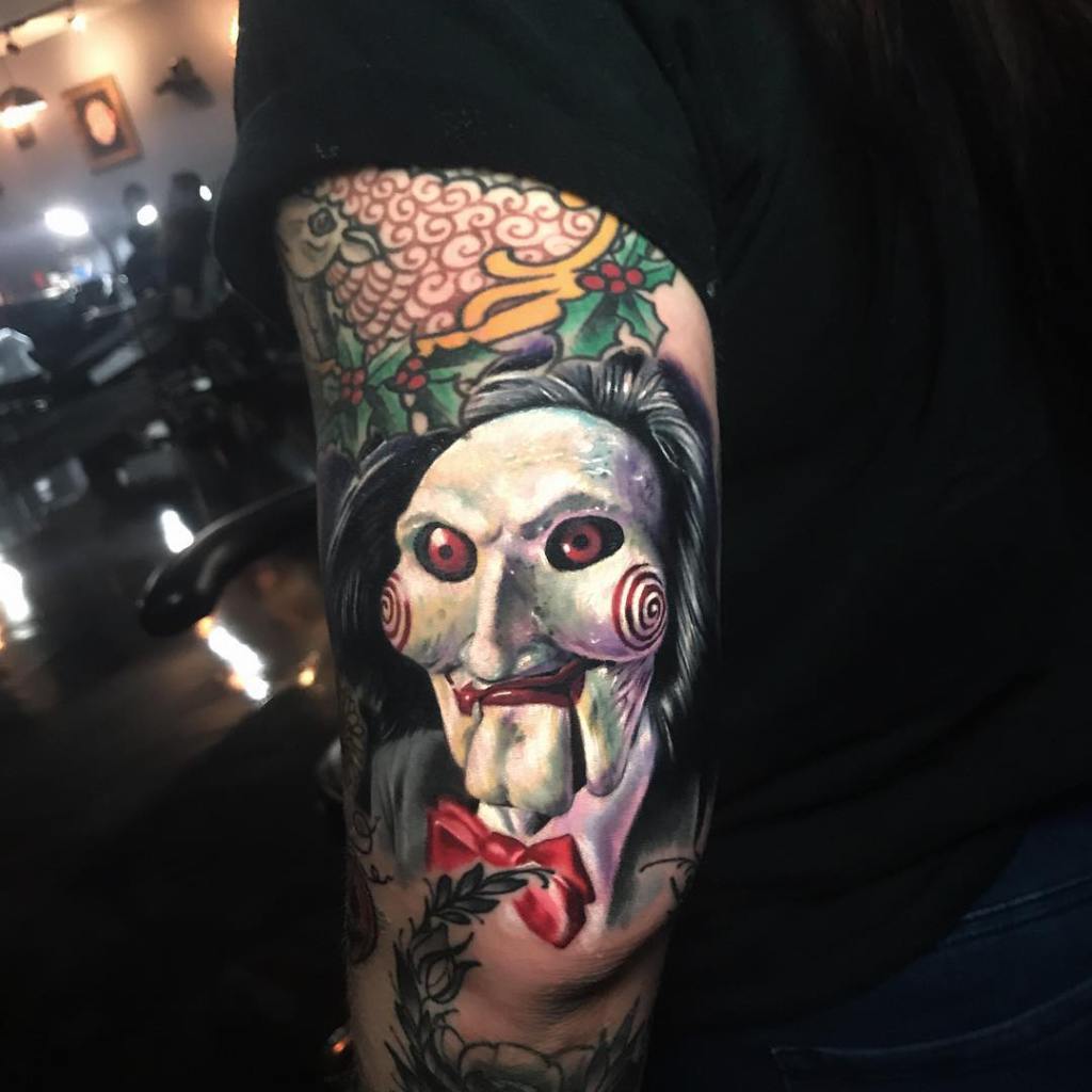 Billy the Puppet Tattoos You’d Never Want to ‘Saw’ Off – The Tattooed ...