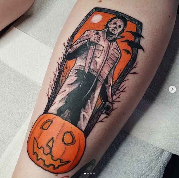 45 of the Spookiest Michael Myers Tattoos to Celebrate the 45th ...