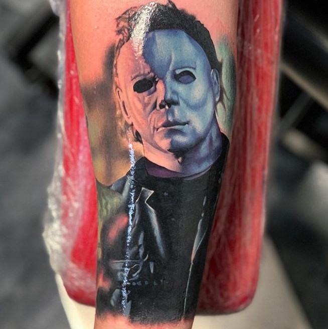 45 of the Spookiest Michael Myers Tattoos to Celebrate the 45th ...