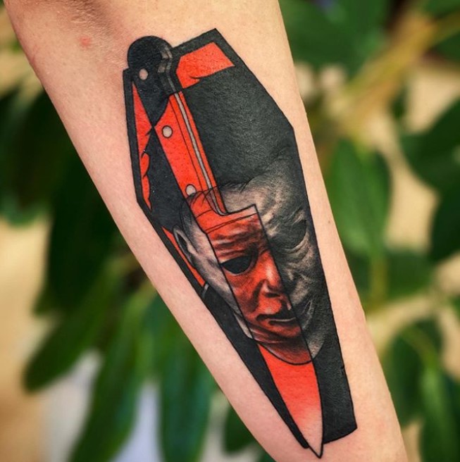 45 of the Spookiest Michael Myers Tattoos to Celebrate the 45th ...