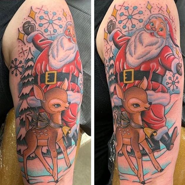 Santa Claus Tattoos Have Come to Town – The Tattooed Archivist