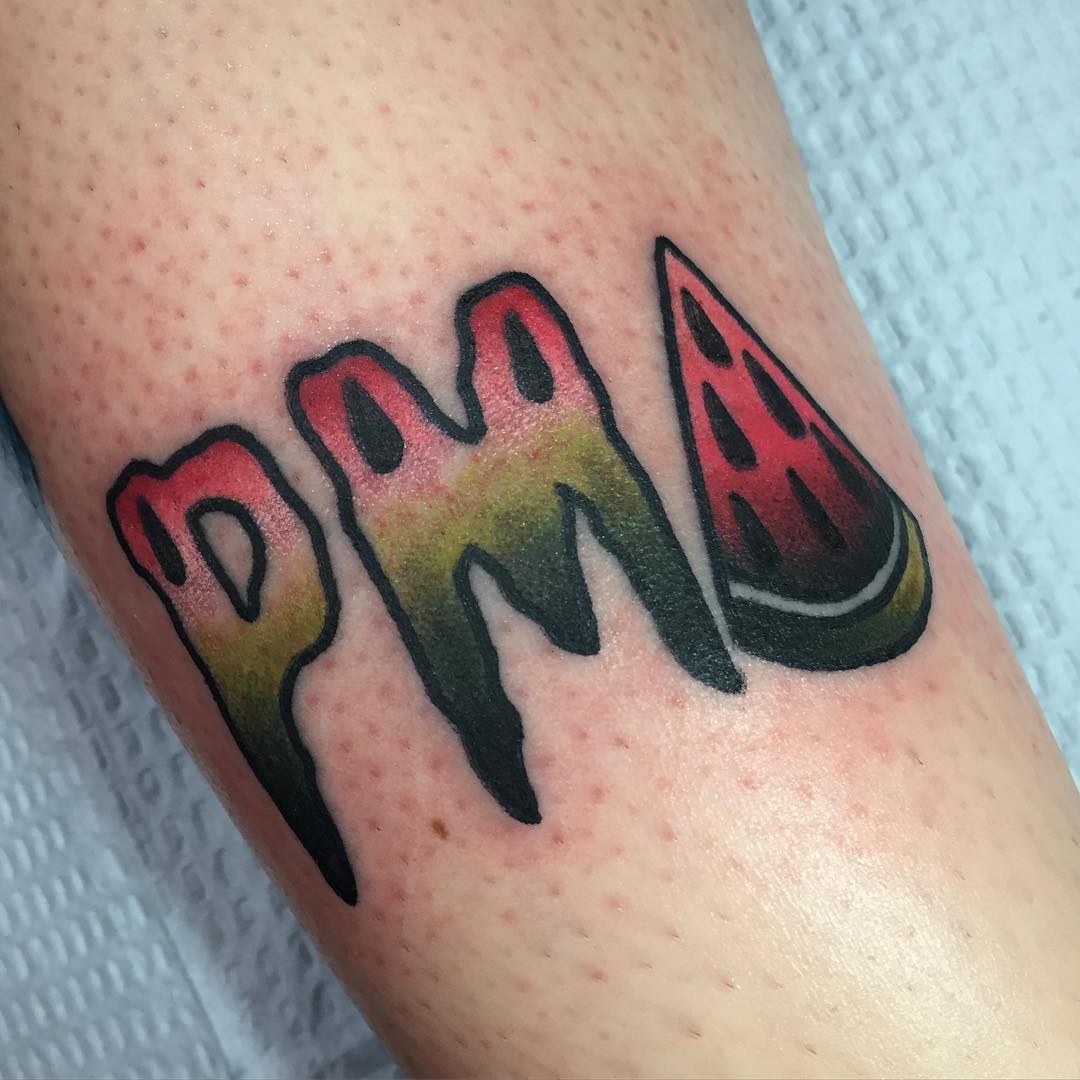 Sweet as Sugar Watermelon Tattoos – The Tattooed Archivist