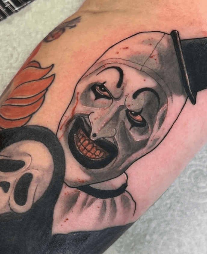 Terrifying Art the Clown Tattoos – The Tattooed Archivist
