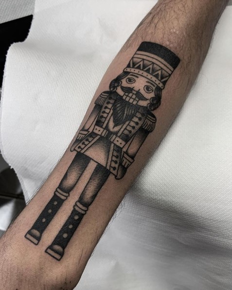 Cracking Good Christmas Nutcracker Tattoos – The Tattooed Archivist