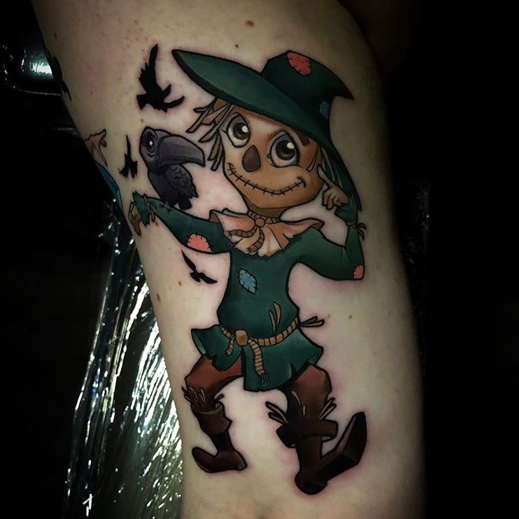 Wickedly Good ‘The Wizard of Oz’ Tattoos – The Tattooed Archivist