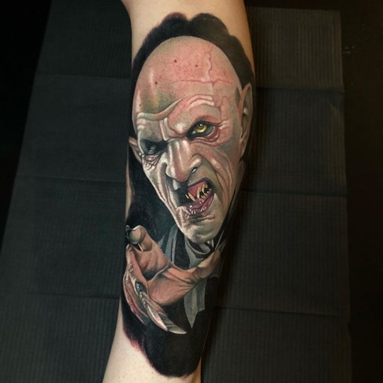 These ‘Nosferatu’ Tattoos are a Symphony of Horror – The Tattooed Archivist