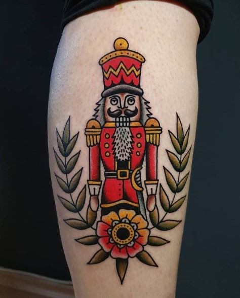 Cracking Good Christmas Nutcracker Tattoos – The Tattooed Archivist