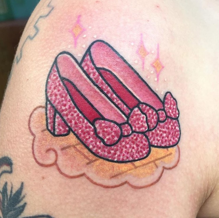 Wickedly Good ‘The Wizard of Oz’ Tattoos – The Tattooed Archivist