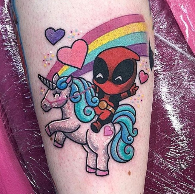 Perfectly Cute Pop Culture Tattoos by Little Rach – The Tattooed Archivist